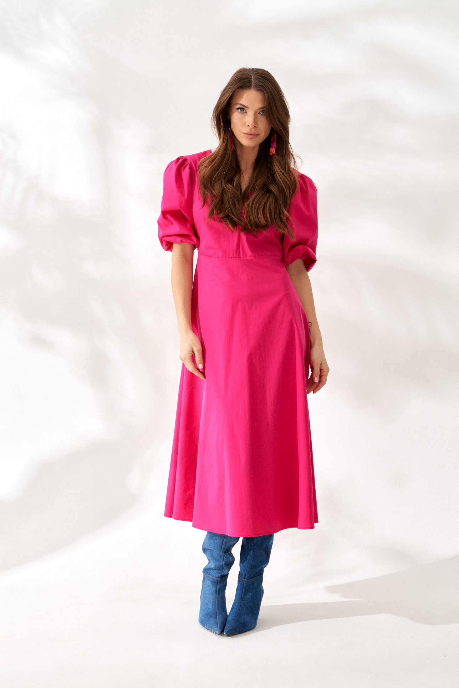 Платье 1071 фуксия Elletto Life купить в интернет магазине | в наличии